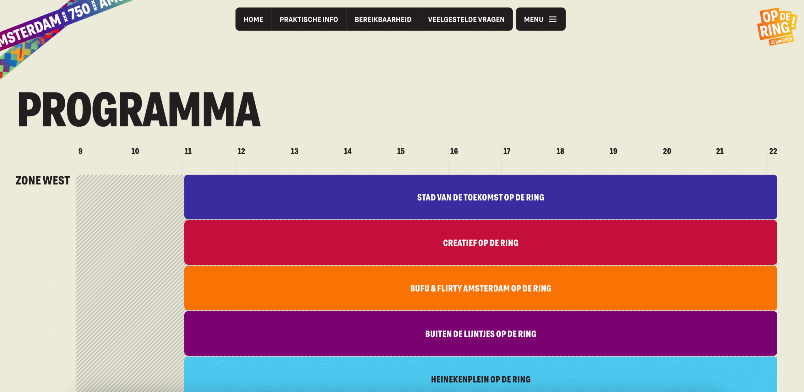 750 years of Amsterdam celebrated on the Ring!